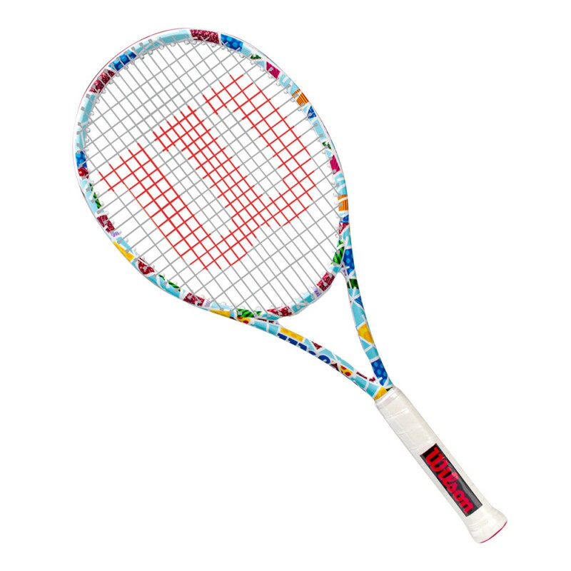 Raquete Wilson Clash 100L Romero Britto - Planeta Tenis