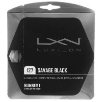 Corda Luxilon Savage Black 1,27 - Planeta Tenis